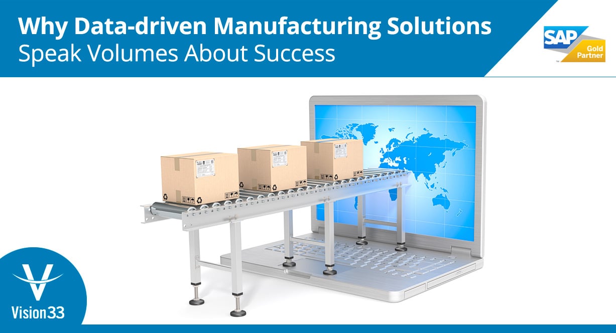 Why Data-driven Manufacturing Solutions Speak Volumes About Success.